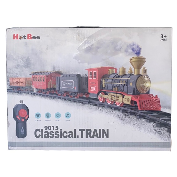 Hot Bee | Toys | Hot Bee 95 Classical Train Remote Controlled Train Set ...